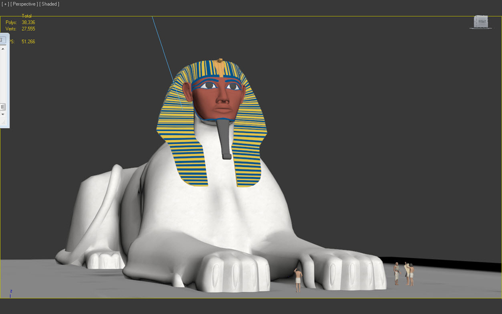 Digital Giza | Sphinx (primary model)